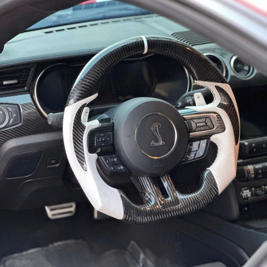 Mustang Carbon Steering Wheel – Performance Wheelz
