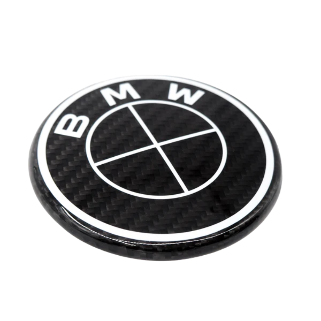 BMW Black Twill Carbon Fiber Emblems – Performance Wheelz