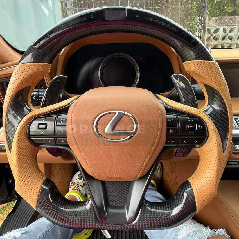 Lexus LC500 Carbon Steering Wheel – Performance Wheelz